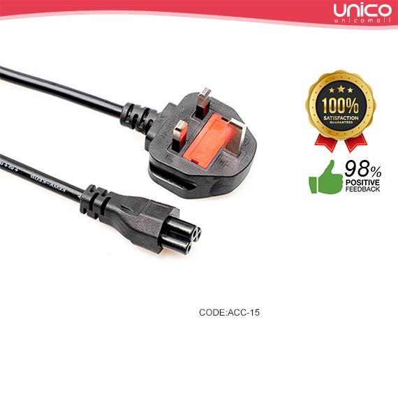 UK Plug Power Cord Cable For Laptop AC Adapter ACC-15 - TikTok Shop ...