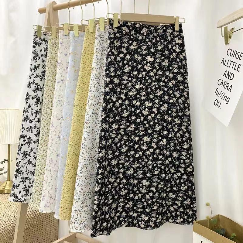 elstoresolo | FLORAL SKIRT JUMBO | ROK MOTIF BUNGA A LINE | ROK - Shop ...