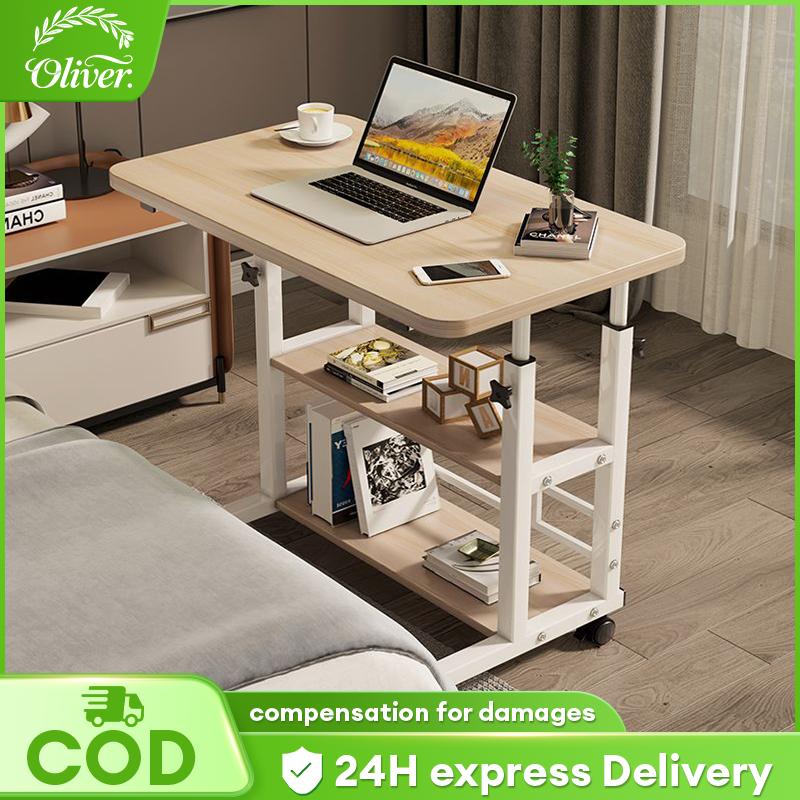 Oliver Adjustable Height Laptop Table with Wheels - Portable - TikTok ...