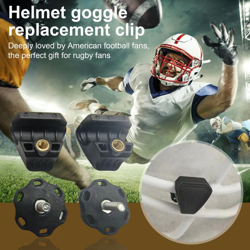 Enese Goggle Fastener for Helmet Football Visor Clips Helmet - TikTok ...