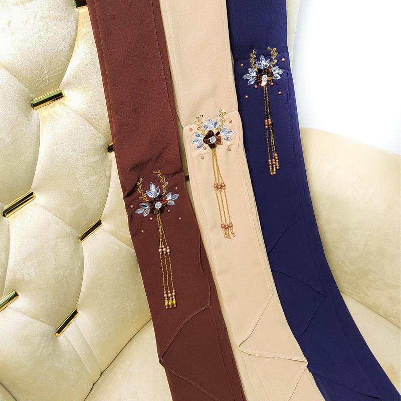 SELENDANG CERUTTY PAYET || SELENDANG ORGANZA TANPA PAYET || Ekslusif by ...