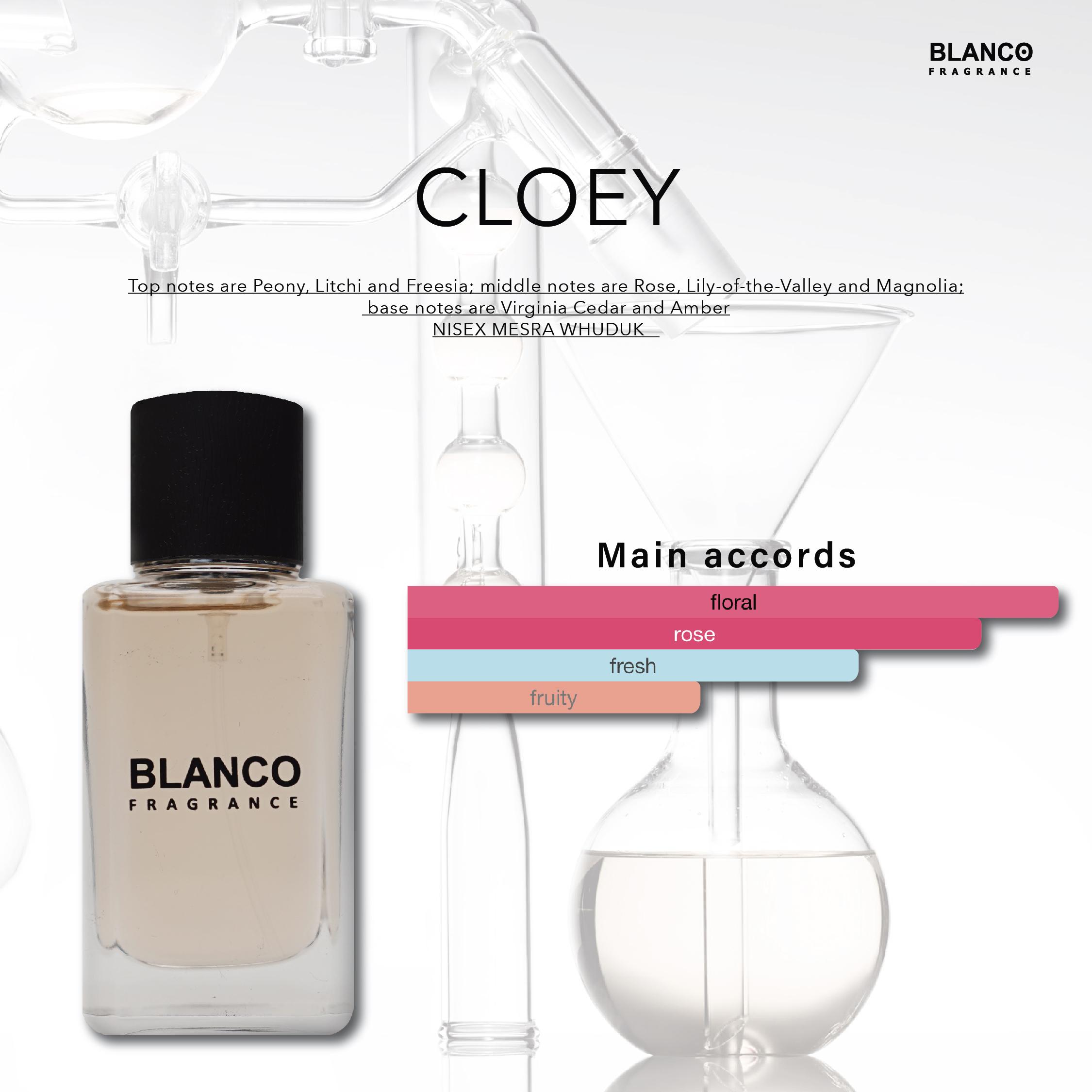 CLOEY by BLANCO FRAGRANCE | Blanco Fragrance