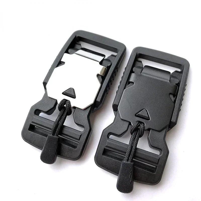 Outdoor Military Accessories Black for Men Quick Release Buckle ...