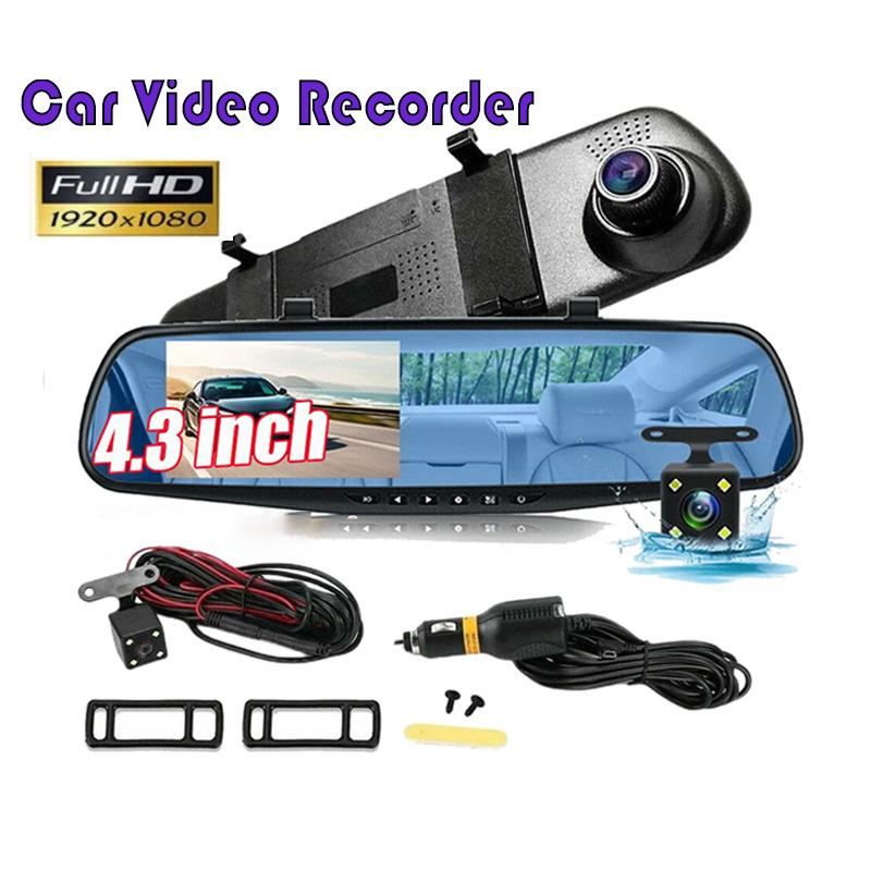 Acroder Dashcam Mobil 4.3 INCH FHD 1080PDual Lens Loop Recording - Shop ...
