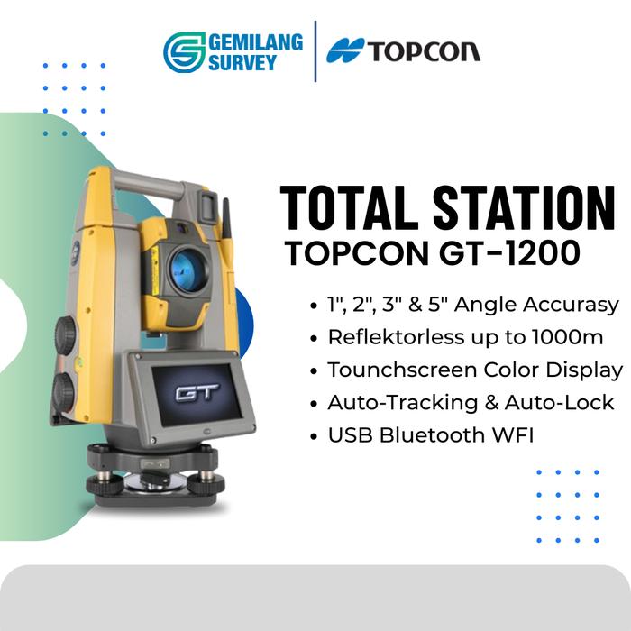Jual Total Station Robotic Topcon GT-1200 Series - Kota Tangerang - PT ...