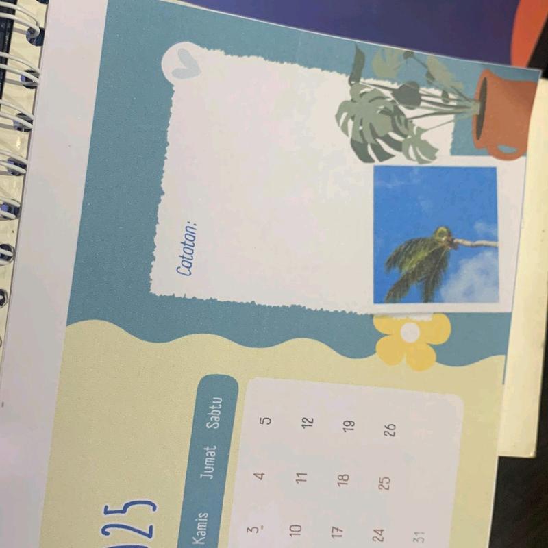 Kalender Estetik - Kalender Kertas Daur Ulang - Kalender Retro - Shop ...