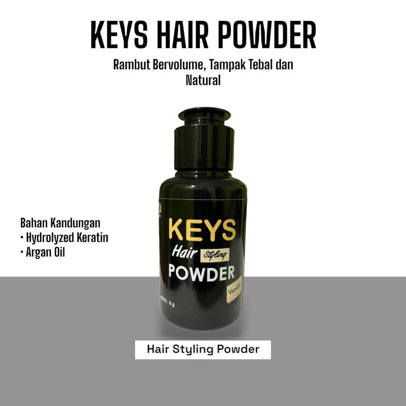 Keys Hair Powder Netto 8 g Volume Rambut Stayling Perawatan Rambut ...