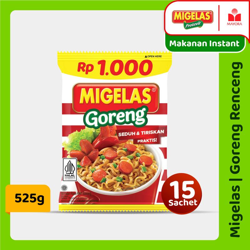 Migelas Goreng Renceng 15 Sachet - Shop | Tokopedia