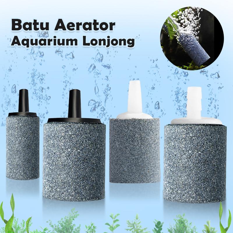Batu Aerator Gelembung Udara Akuarium Batu Aerator Airstone Akuarium ...