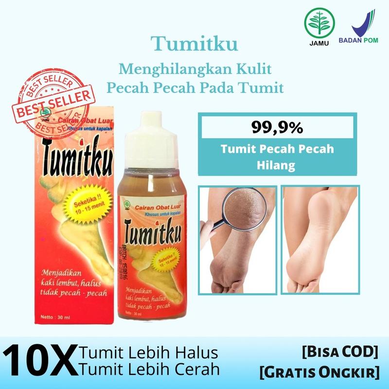 (BPOM) (FREE SPATULA&KAPAS) TUMITKU OBAT KAKI PECAH TUMITKU 30ML OBAT ...