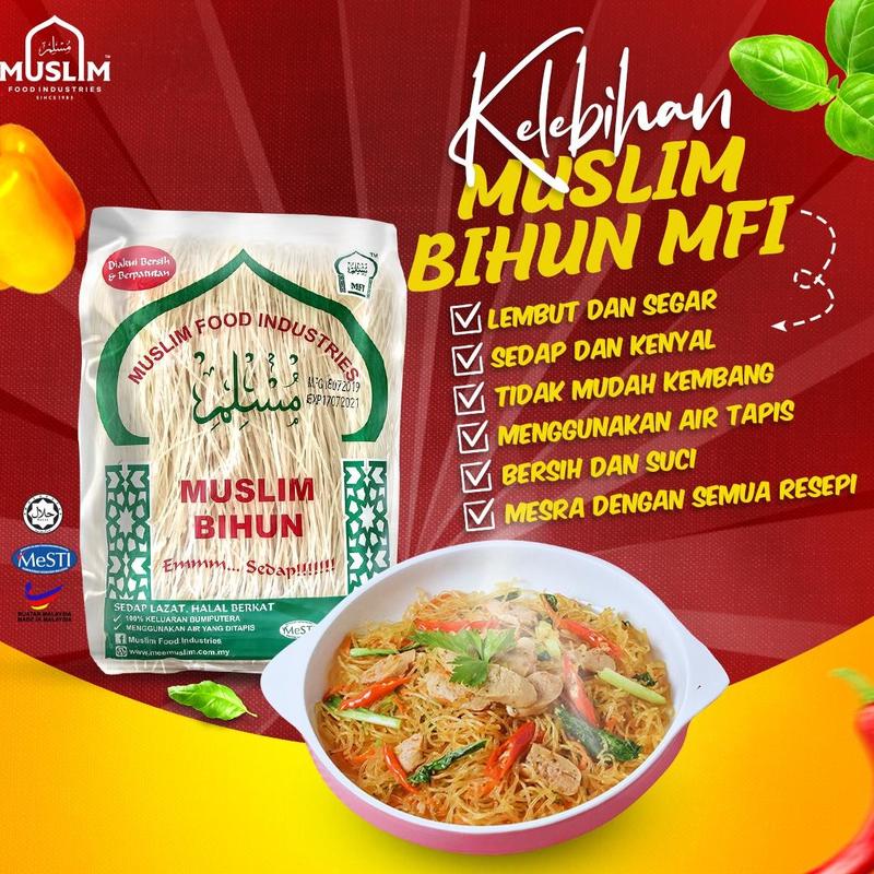 Bihun Muslim MFI 350g - Lembut, Kenyal & 100% Disahkan halal - TikTok ...