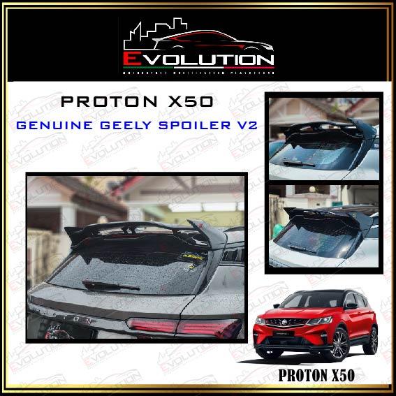 [100%GENUINEPRODUCT] [READY STOCK] PROTON X50 GENUINE GEELY SPOILER ...