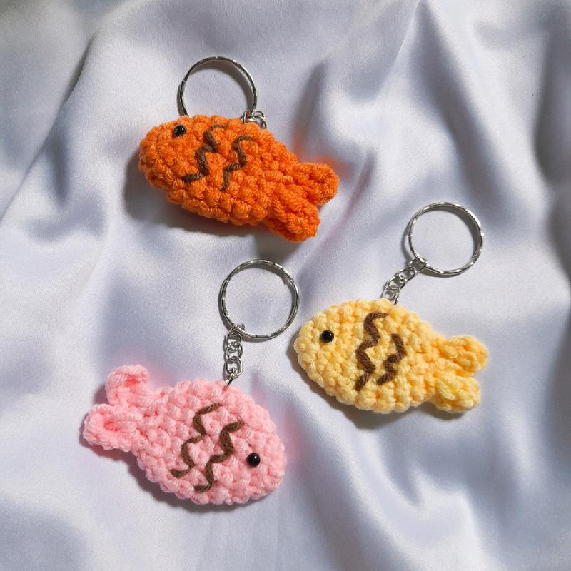 Gantungan Kunci Rajut Fish | Keychain | Keycharm - Shop | Tokopedia