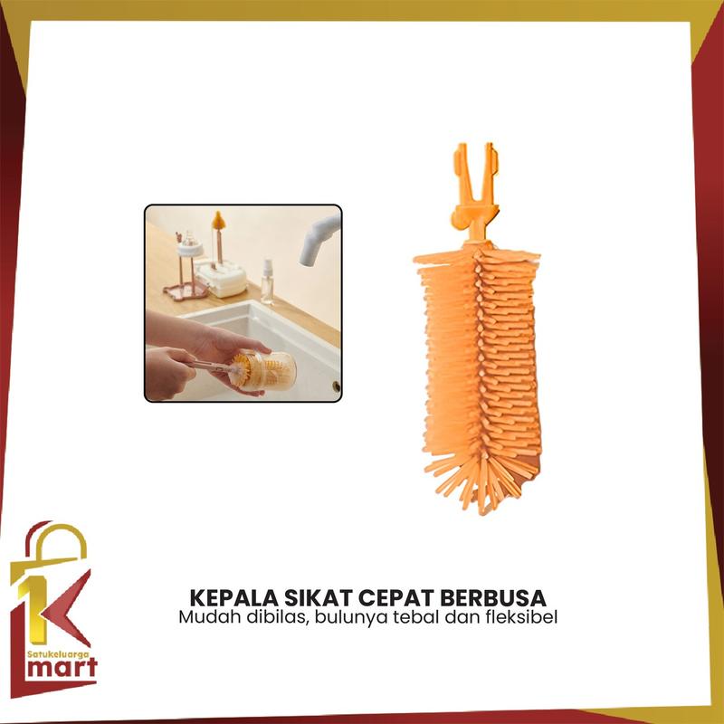 [COD] SM C1069 Botol Susu Bayi Praktis 6IN1 Motif Beruang Lucu Portable ...