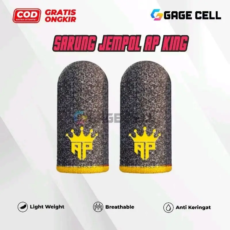 Sarung Jempol Gaming AP King V2 Logo Reflective Free Sensitifitas ...