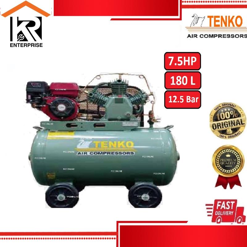 TENKO W-0.30 Petrol Engine Air Compressor High Pressure 7.5H - TikTok ...