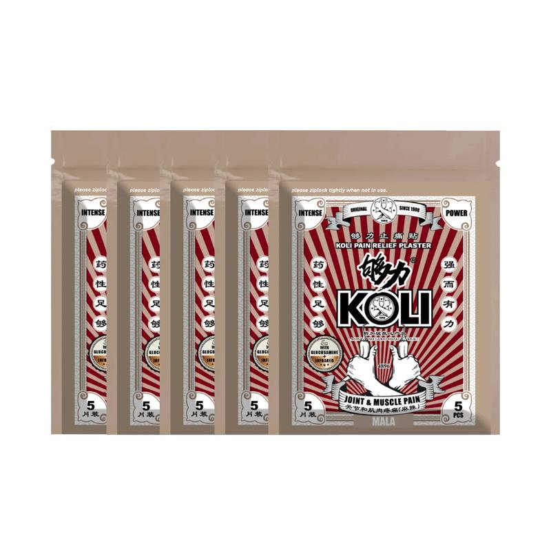 KOLI MALA Pain Relief Plaster (JOINT & MUSCLE PAIN) - 5 Pack - TikTok ...