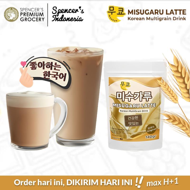 Spencer's Misugaru Latte Korean Multigrain Drink Original - Minuman ...