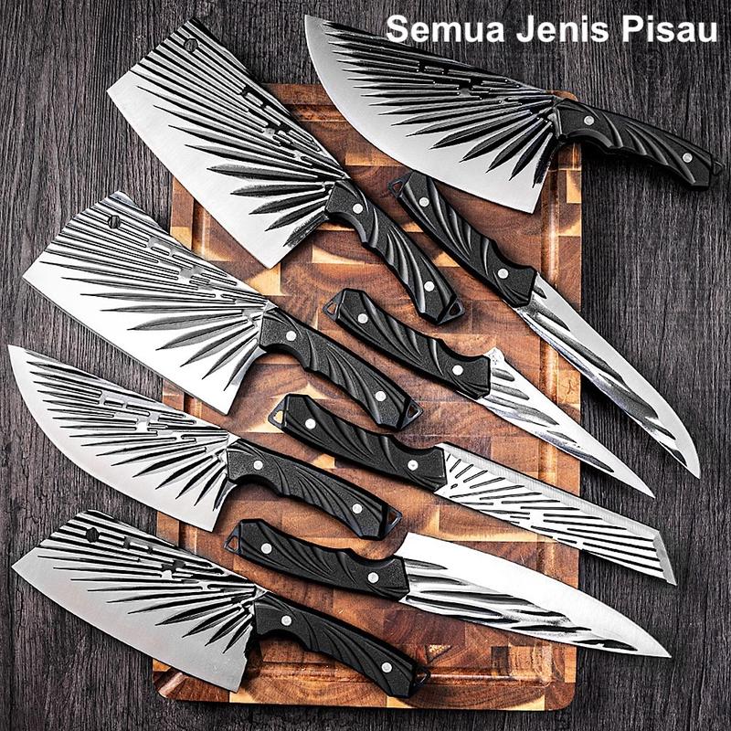 Pisau Pelbagai Jenis Dan Guna Untuk Tulang Ayam Menghiris Sembelih ...