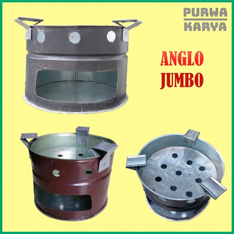 Anglo Tungku Arang Jumbo / Kompor Arang Tradisional Angkringan - Shop ...