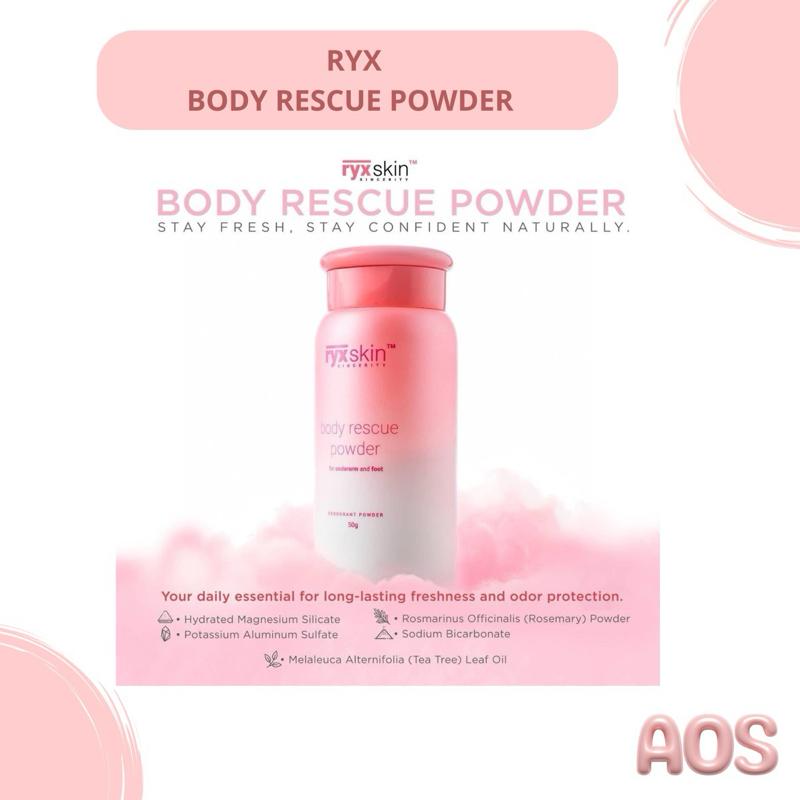 Ryx Skin Body Rescue Powder. Deodorant powder for underarm and - TikTok ...