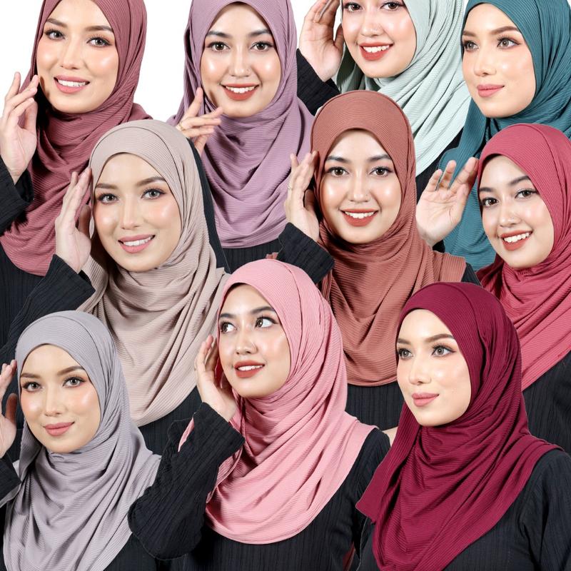 Shawl Jersey Cotton Ribbed Pleated - Lazy Shawl, Ironless, Tak - TikTok ...