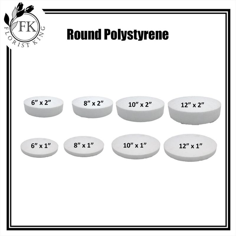 [Ready Stock] 1 Pcs | Round Poly Foam | Polystyrene | Round - TikTok ...