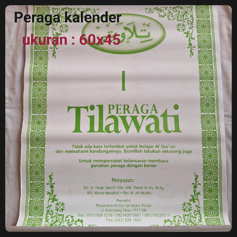Peraga Tilawati jilid 1 sampai 6 - Shop | Tokopedia
