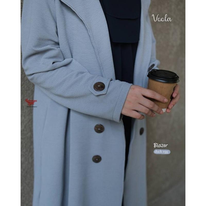 Voola Jacket dan Blazer by Khumaira Syar’i | Jaket Muslimah Syar'i ...
