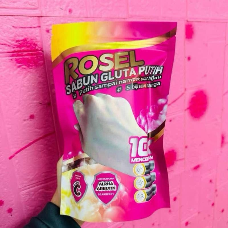 ROSEL SABUN GLUTA PUTIH (5PCS 350G) - TikTok Shop Malaysia