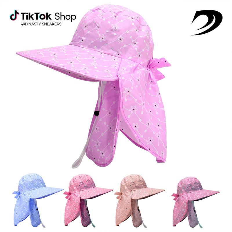 Dinasty Topi Kebun Visor Lipat Wanita Motif Bunga Anti Sinar - Shop ...