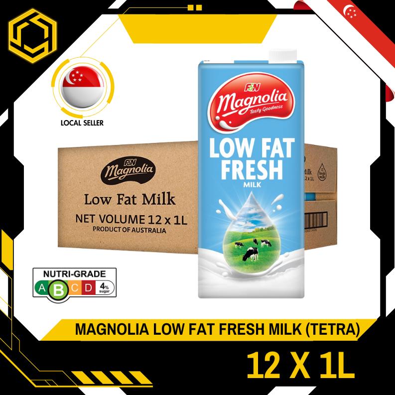 F&N MAGNOLIA LOW FAT FRESH MILK 1L X 12 (TETRA) - [LOCAL SELLER ...