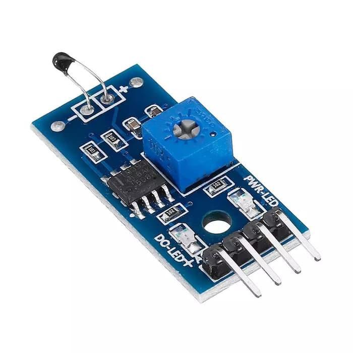 Jual 4 Pin Thermistor Thermal Sensor Module Sensor Suhu Temperatur Ntc ...