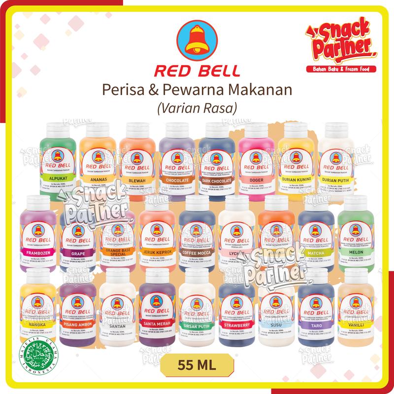 RED BELL 55 ML | PERISA PEWARNA MAKANAN - Paste Pasta Alpuka - Shop ...