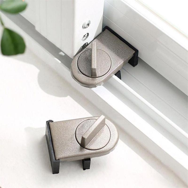 Stopper Safety Lock Sliding Move Window Lock Door Sash Lock Protection ...