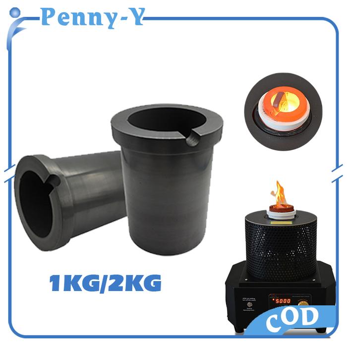 Jual Graphite Crucible Melting Pot 1kg/2kg Alat Peleburan Kemurnian ...