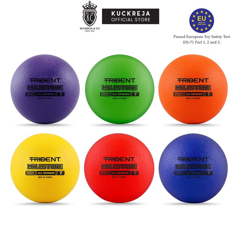 Trident Milestone All Rounder Foam Ball (Dodgeball) - 7 inches - TikTok ...