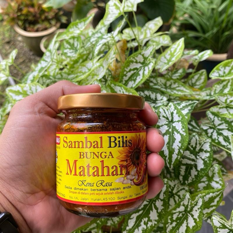 SAMBAL BILIS BUNGA MATAHARI JOMAS KELUARAN TEMPATAN DIJAMIN SEDAP ...