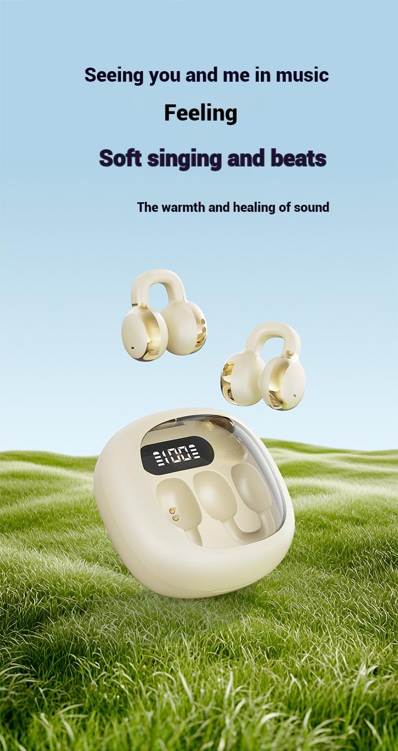 ACS OWS Wireless Ear Clip Earbuds Headset Bluetooth Pengisian Earphone ...