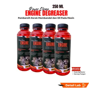 Detail Lab Promo 2 Pcs Power Clean Engine Degreaser 250 ml Pembersih ...