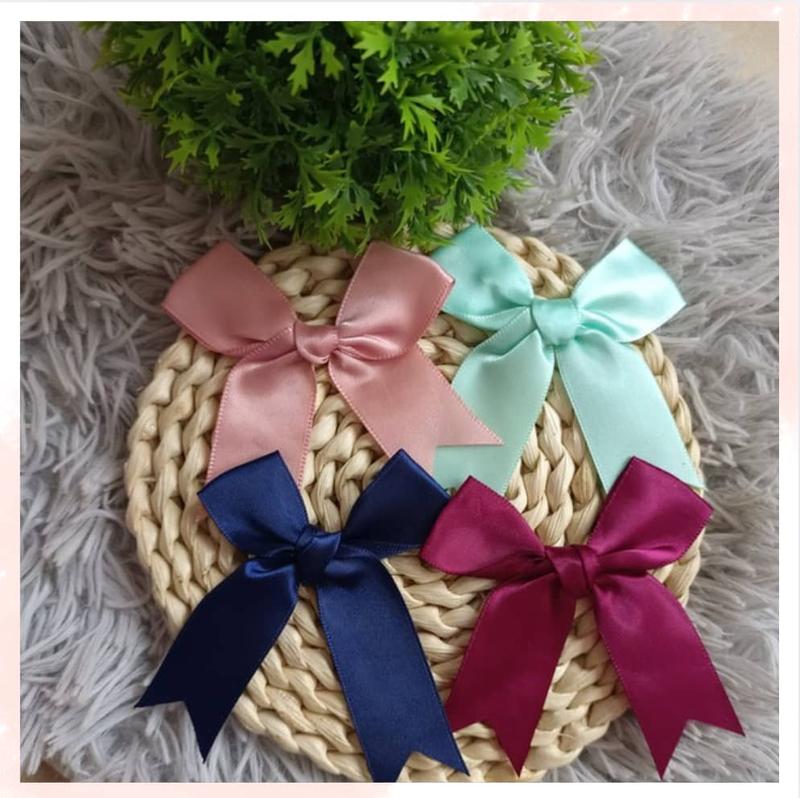 (30 pcs) Bowknot Fresh Ribbon Satin Reben Besar Siap readymade - TikTok ...