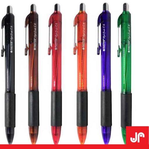 Jual FASTER BALLPOINT C6 0.7MM / PULPEN SEMI GEL FASTER 1 PCS TINTA ...