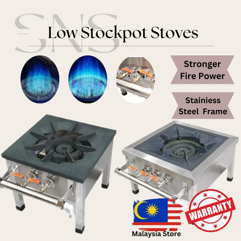 Commercial Low Stockpot Stoves – Single, Double, and Triple Burner ...