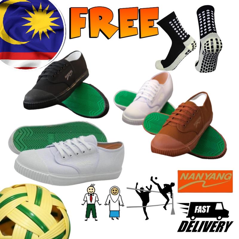 Nanyang Sepak takraw Canvas Kasut Takraw Sekolah Favorite Style ...