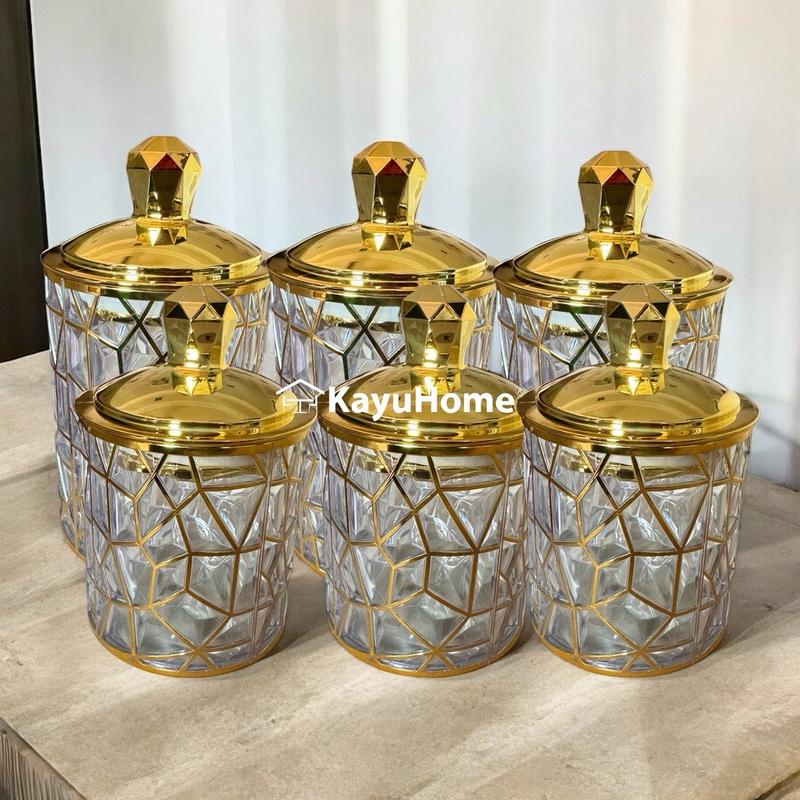 Balang Bekas Biskut Kuih Raya Cookies Jar Kedap Udara - TikTok Shop ...