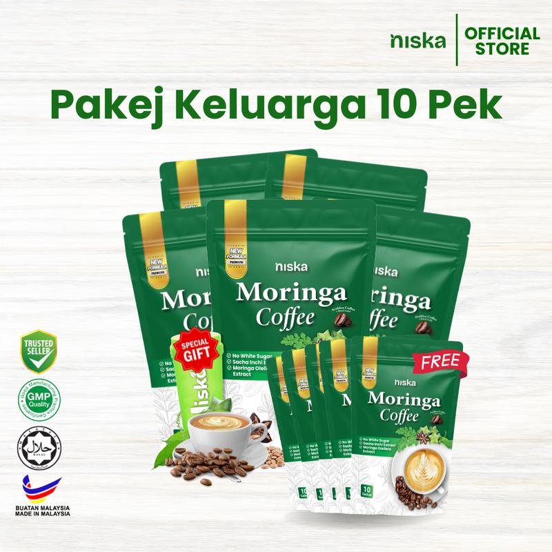 NISKA Kopi Moringa Sacha Inchi | Gula Nano | Pakej Keluarga - TikTok ...