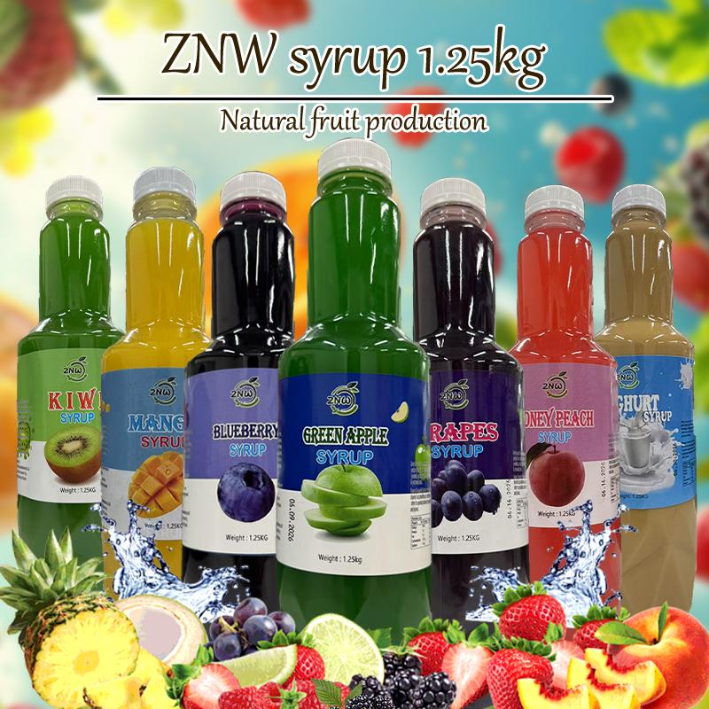 ZNW Syrup/ShureWin Syrup 1.25kg 14 flavors - TikTok Shop Philippines