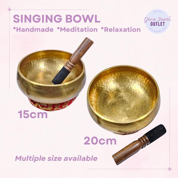 Singing Bowl Resonance Healing Meditation Yoga Hand-hammered - TikTok ...