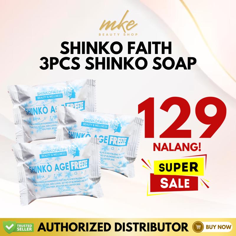 3PCS SHINKO AGE FREEZE SOAP 70G Body Care Body Wash Comfort Cleanser - TikTok Shop Philippines