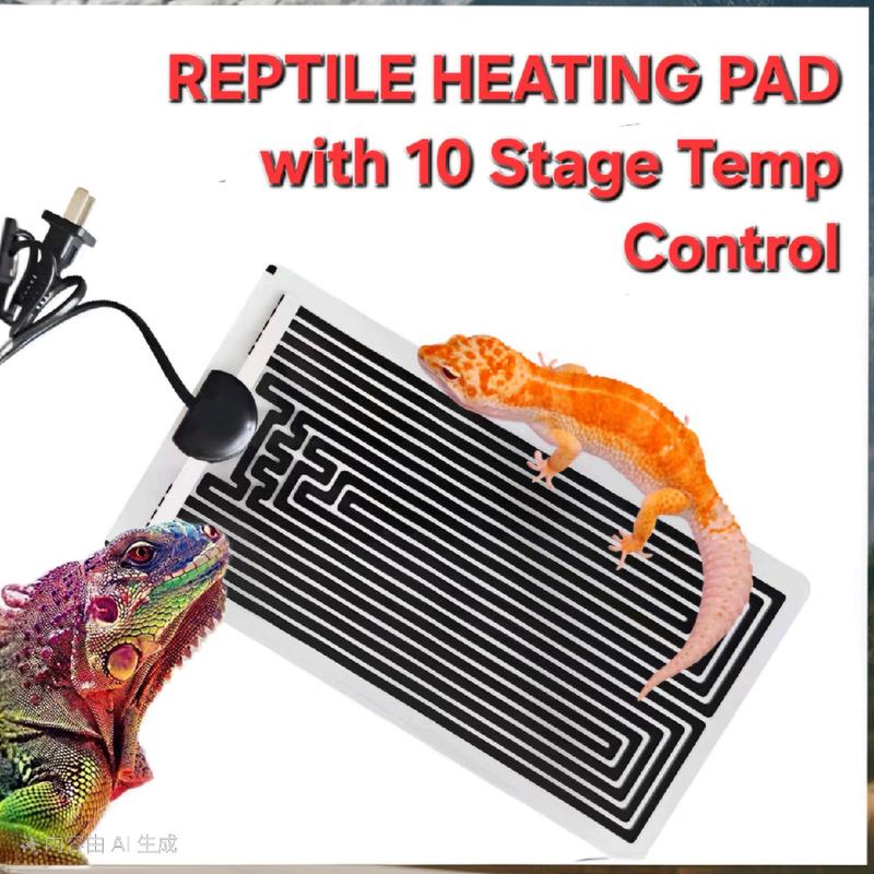 Adjustable Temperature Reptile Tortoise Snake Pet Heat Heating - TikTok ...